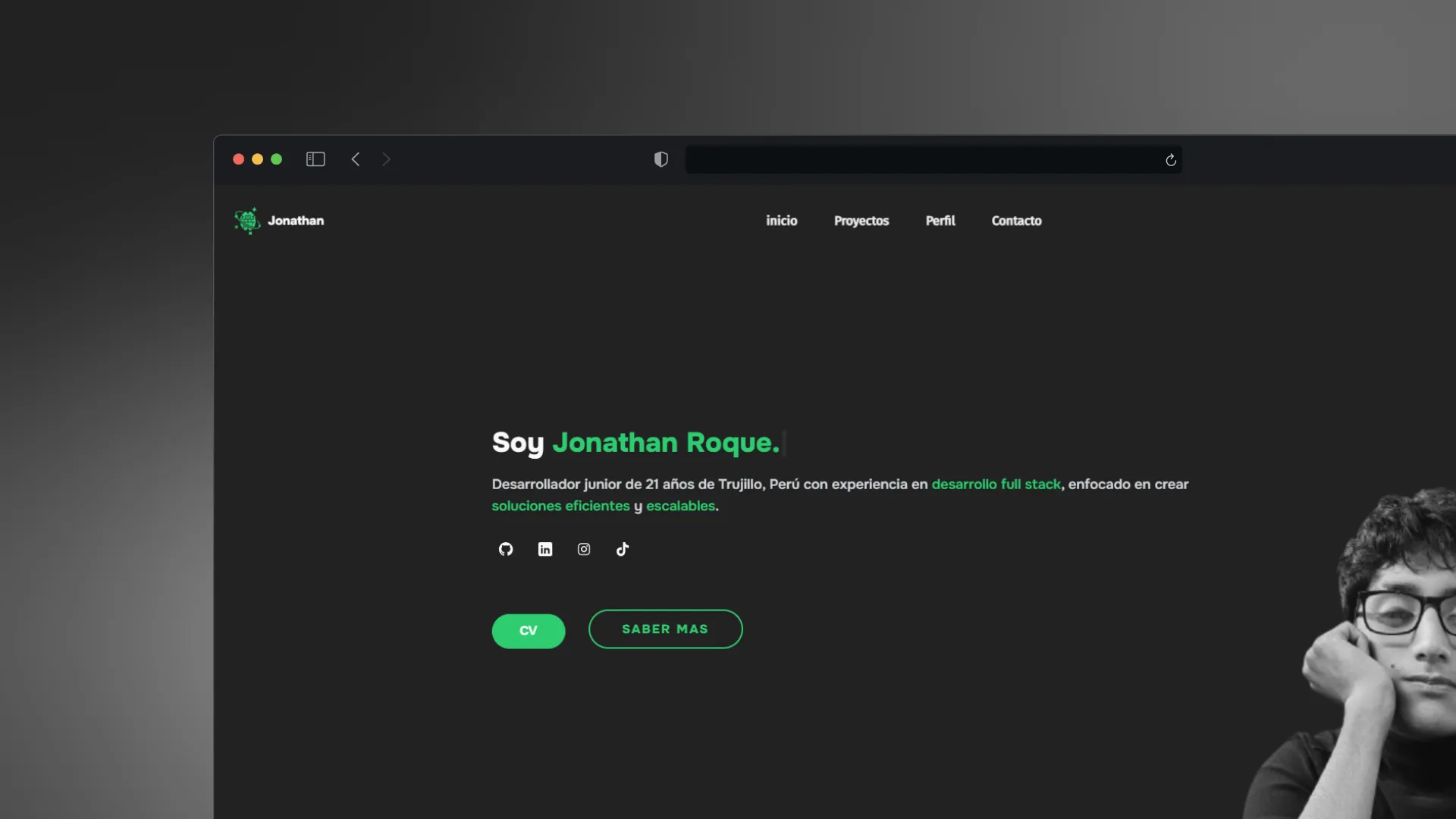 Jonathan Roque - Portafolio Profesional